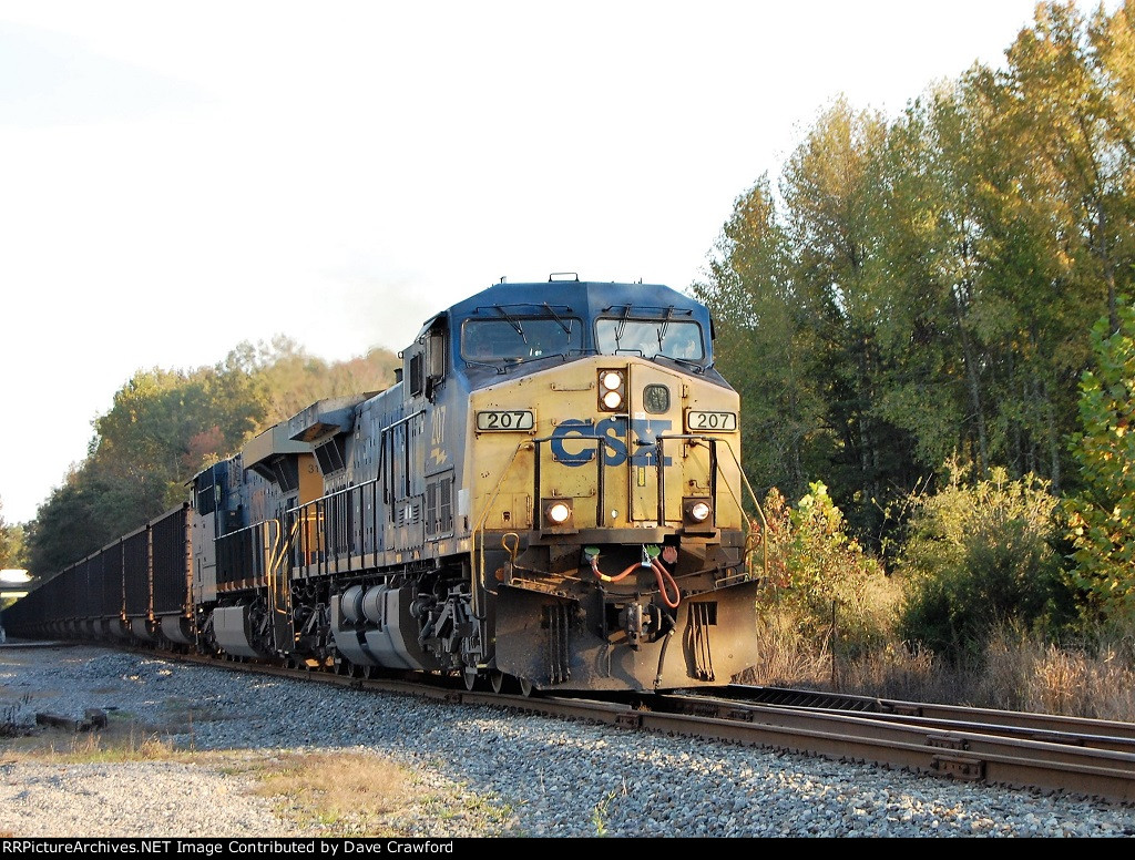 CSX 207 on the Buckingham Branch